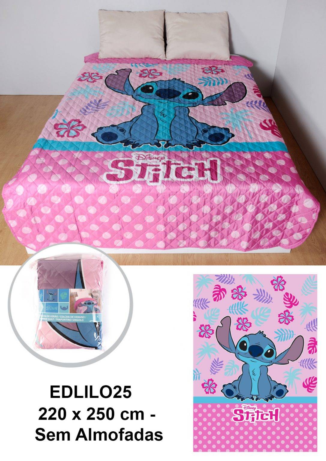 Colcha – Lilo & Stitch - Blysshome